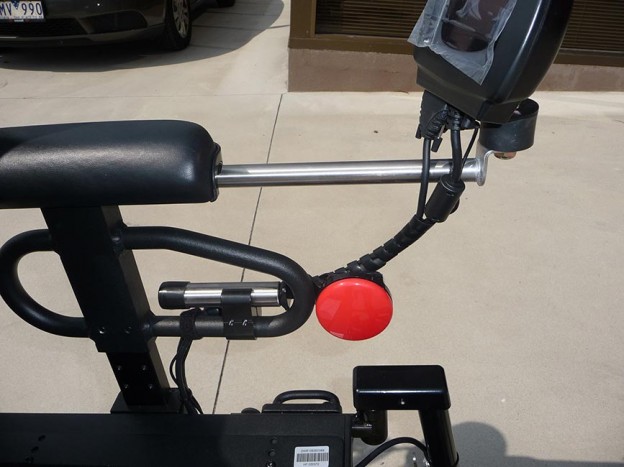 Buddy button & enhanced display - Motion Wheelchairs